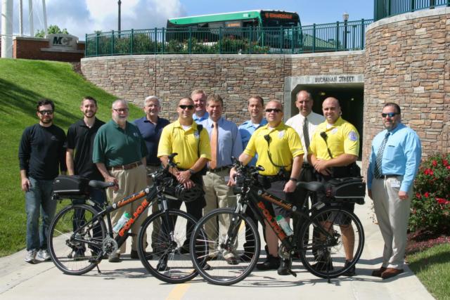Edwardsville Police Chief Keeven, officers embrace gift of bikes ...