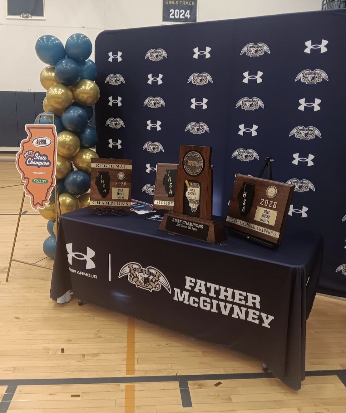 Father McGivney State Champion Girls Soccer Team Honored At Reception ...