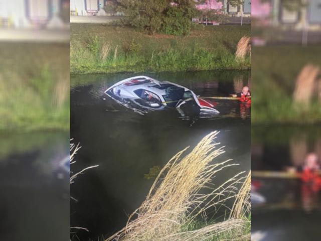 Motorist Crashes Car, Ends Up In Retention Pond, Cited With Leaving ...