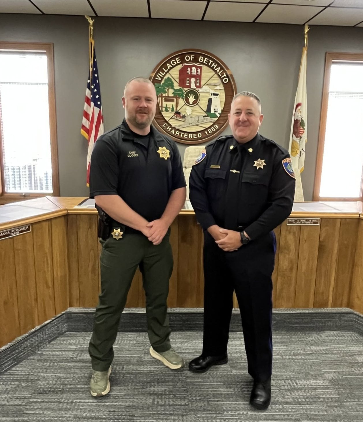 Michael Hogan Sworn In As Bethalto Deputy Police Chief | RiverBender.com