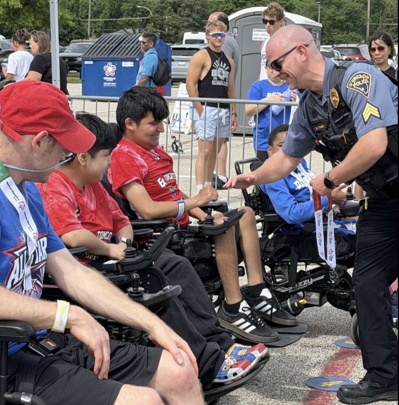 O'Fallon Police Officers Celebrate Inclusion at State Summer Special ...