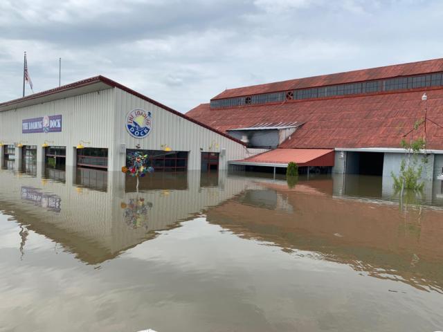 Loading Dock Owner Reminds Public to Stay Out of Flooded Businesses ...