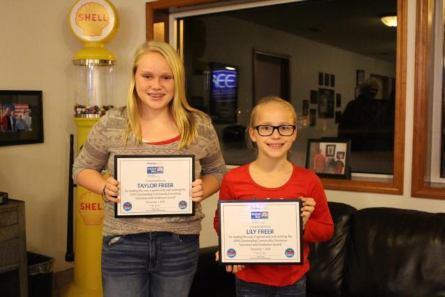 Taylor and Lily Freer among honorees at upcoming Salvation Army awards ...