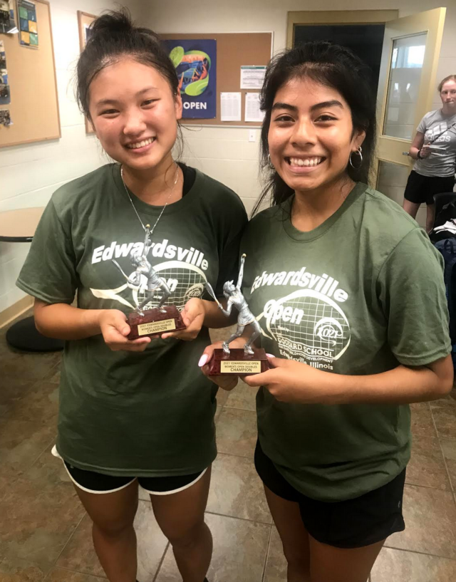 Chloe Koons Is Female Star Of Edwardsville Open Tennis Tournament With ...