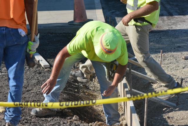 Keller Construction Resurfaces EHS Parking Lot, Sidewalks, in Massive ...