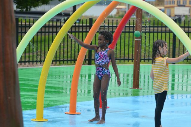 It Is Here: Alton Splash Pad Is Officially Open Friday Afternoon ...