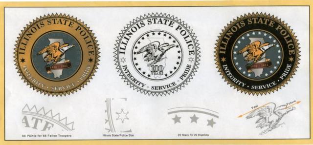 Winners of Illinois State Police 100th Anniversary Logo Design Contest ...
