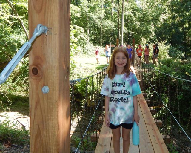O'Fallon teen installs new camp bridge while working on Girl Scout Gold ...