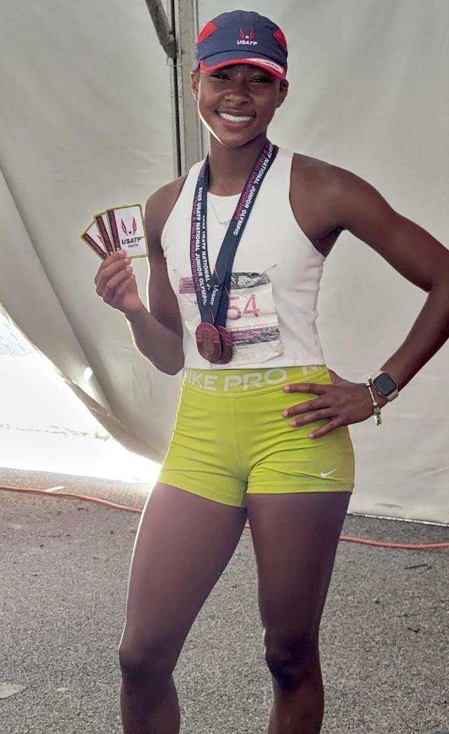 Three-Time All-American: Auto Butler Female Athlete Of The Month Rayna Raglin Shines At USATF Jr ...