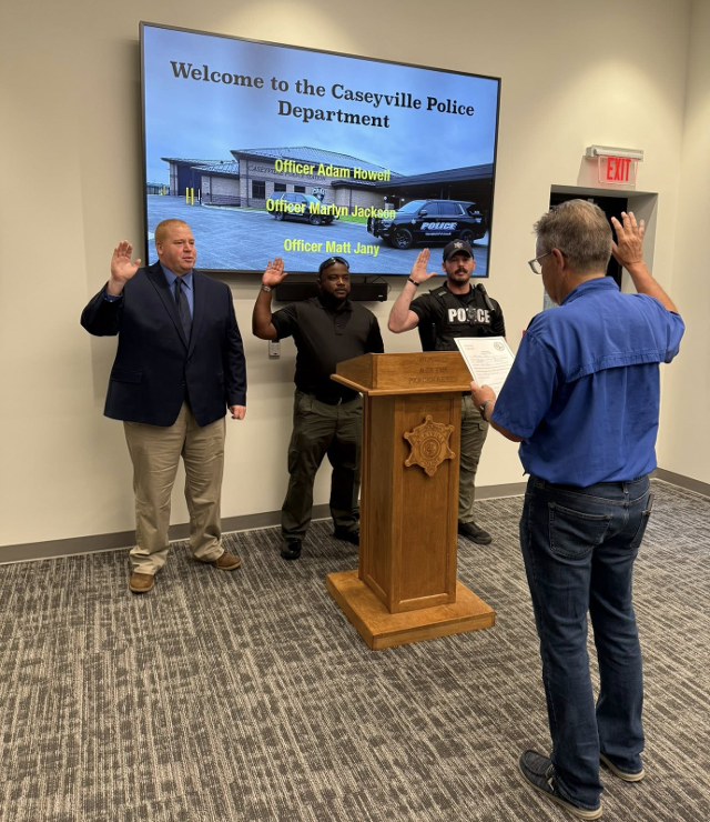 Caseyville Police Adds Three Veteran Officers | RiverBender.com