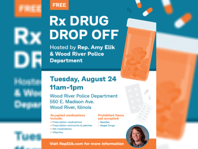 Rep. Elik and Wood River Police Dept. to Host Rx Drug Drop Off Event in ...