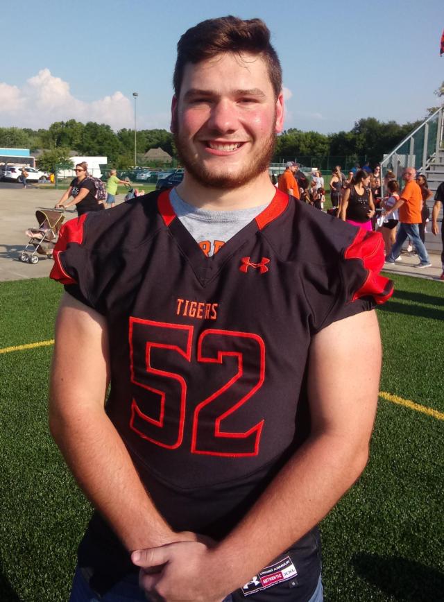 Connor Hinterser enjoys physical aspects of football, looks to help ...