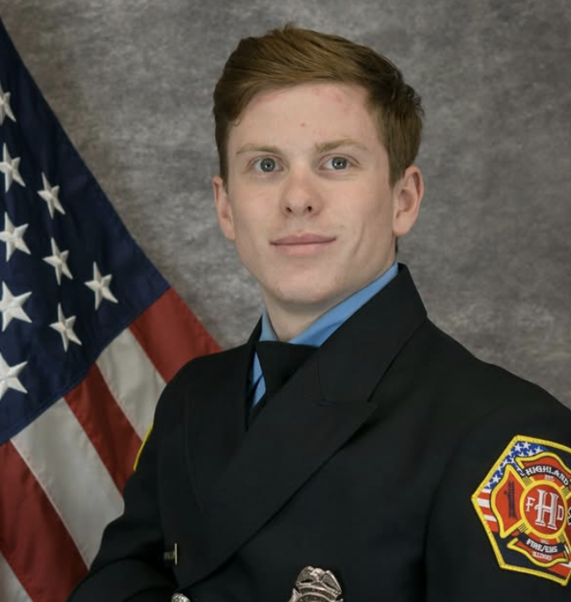 Community Rallying To Aid Family Of Fallen Highland Fire Department ...