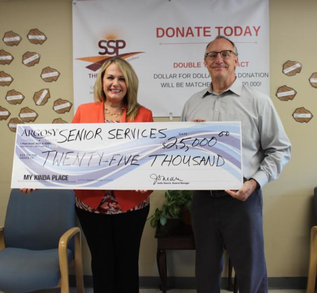 Argosy Casino Alton donates $25,000 to Senior Services Plus ...