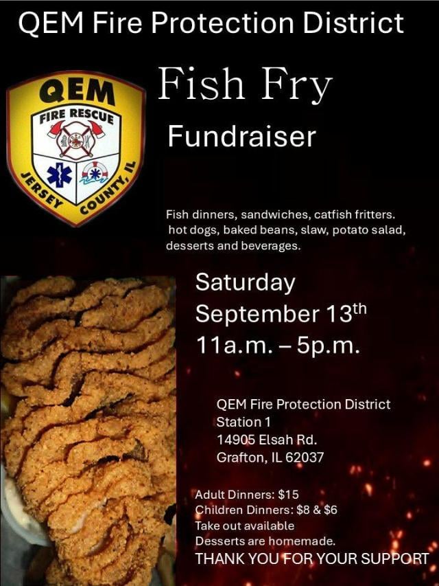 Fish Fry to Support QEM Fire Protection District | RiverBender.com