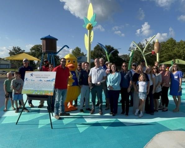 Brand-New Jerseyville Splash Pad Opens in Partnership with American Water Charitable Foundation ...