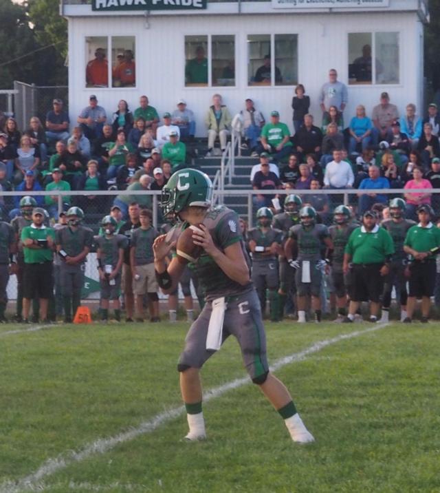 Southpaw sophomore quarterback Hunter Flowers is on target for Hawks ...