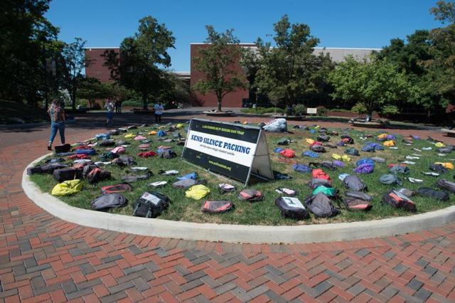 Powerful "Send Silence Packing" exhibit raises awareness about suicide ...