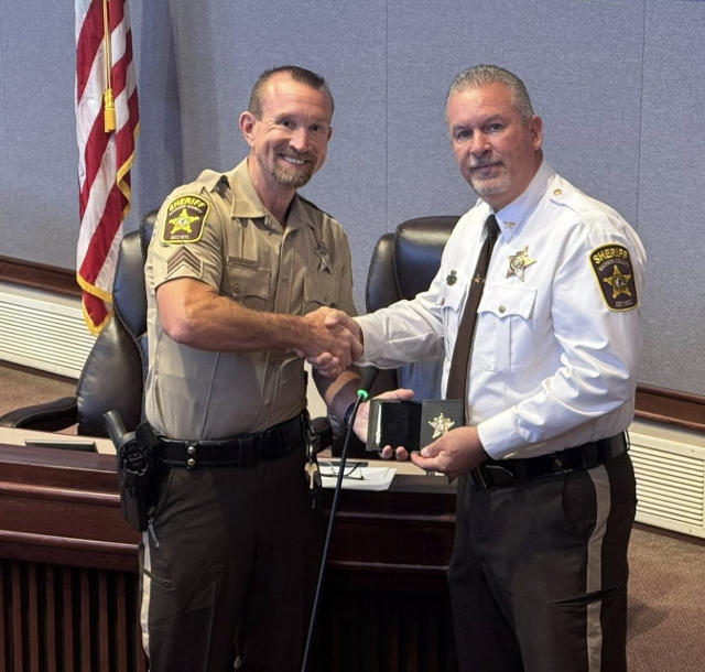Madison County Honors Sgt. Darren Onwiler's Retirement | RiverBender.com