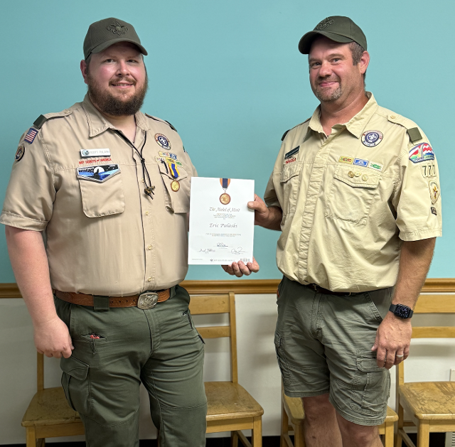 Rosewood Heights Scout Earns Prestigious Medal of Merit | RiverBender.com
