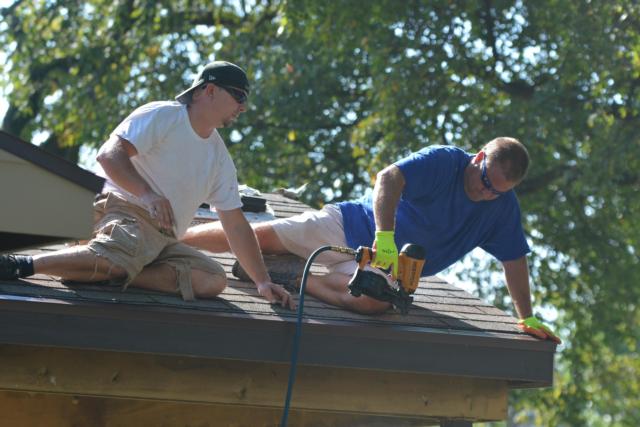 James H. Killion Park at Salu basketball courts being paved for youth ...