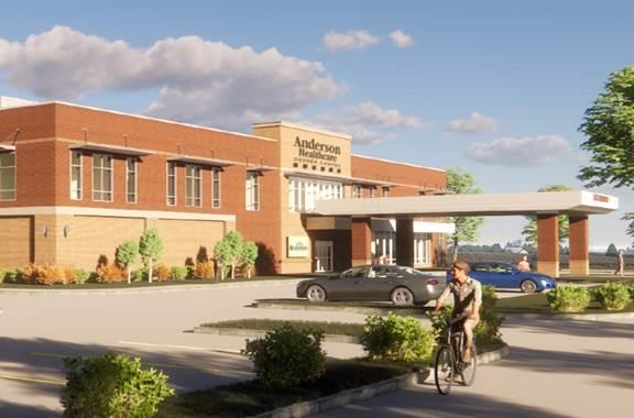 Anderson Healthcare Unveils Latest Project | RiverBender.com